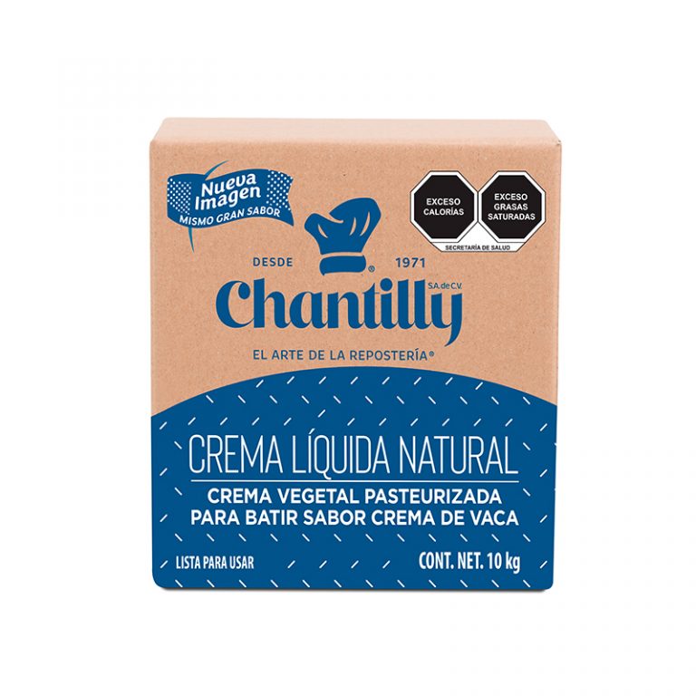 Crema líquida natural - GRUPO CHANTILLY