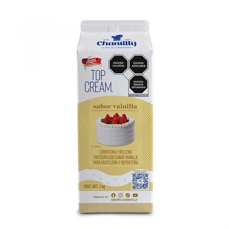 Top Cream Vainilla - GRUPO CHANTILLY